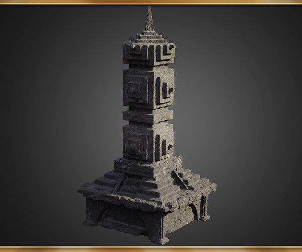 ArtStation - Ancient Ruins Kit - Element 008 | Resources