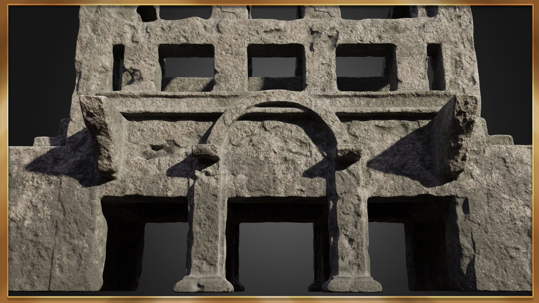 ArtStation - Ancient Ruins Kit - Element 007 | Resources