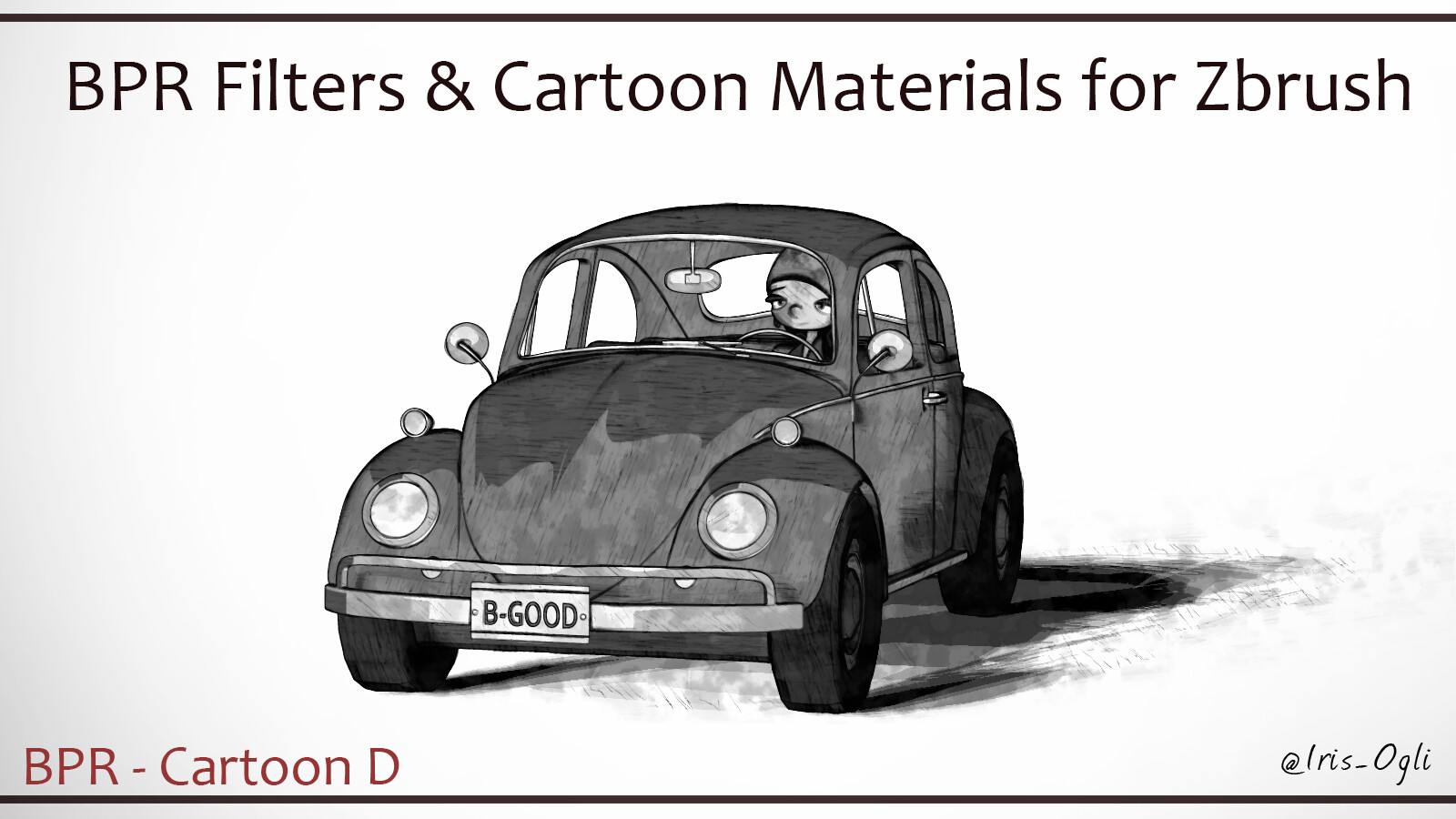 ArtStation - BPR Filter & Cartoon Materials for Zbrush | Resources