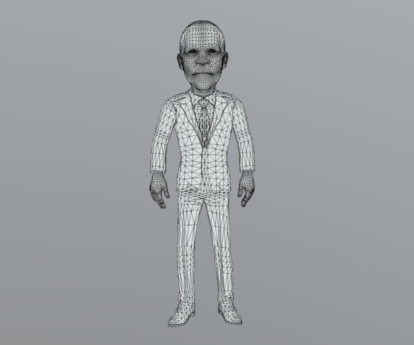 ArtStation - Black Man | Game Assets