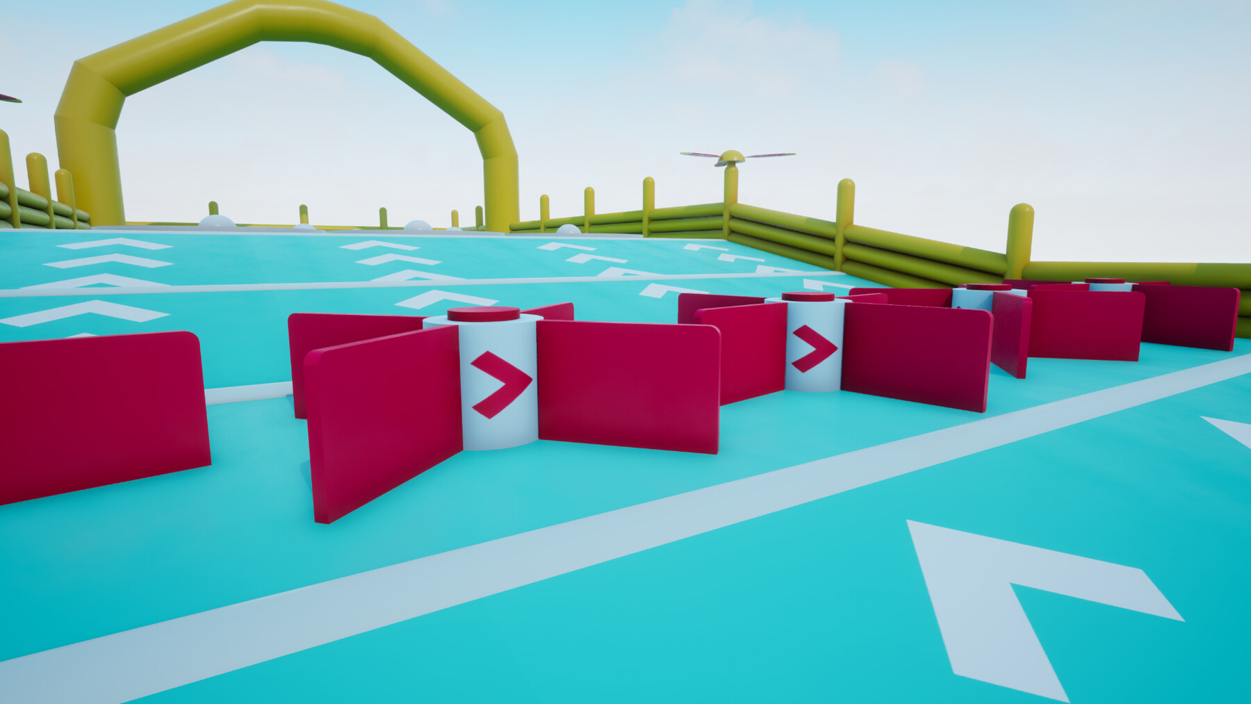 ArtStation - Platform obstacle course Unreal Engine | Game Assets