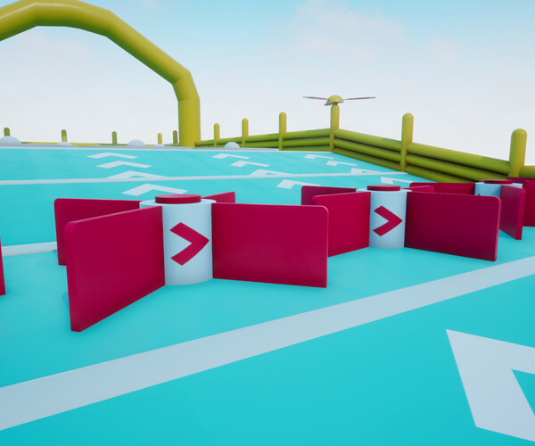 ArtStation - Platform obstacle course Unreal Engine | Game Assets