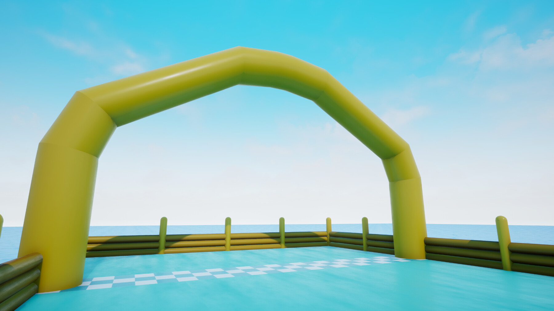 Artstation Platform Obstacle Course Unreal Engine Game Assets