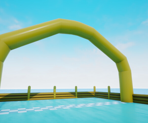 ArtStation - Platform obstacle course Unreal Engine | Game Assets