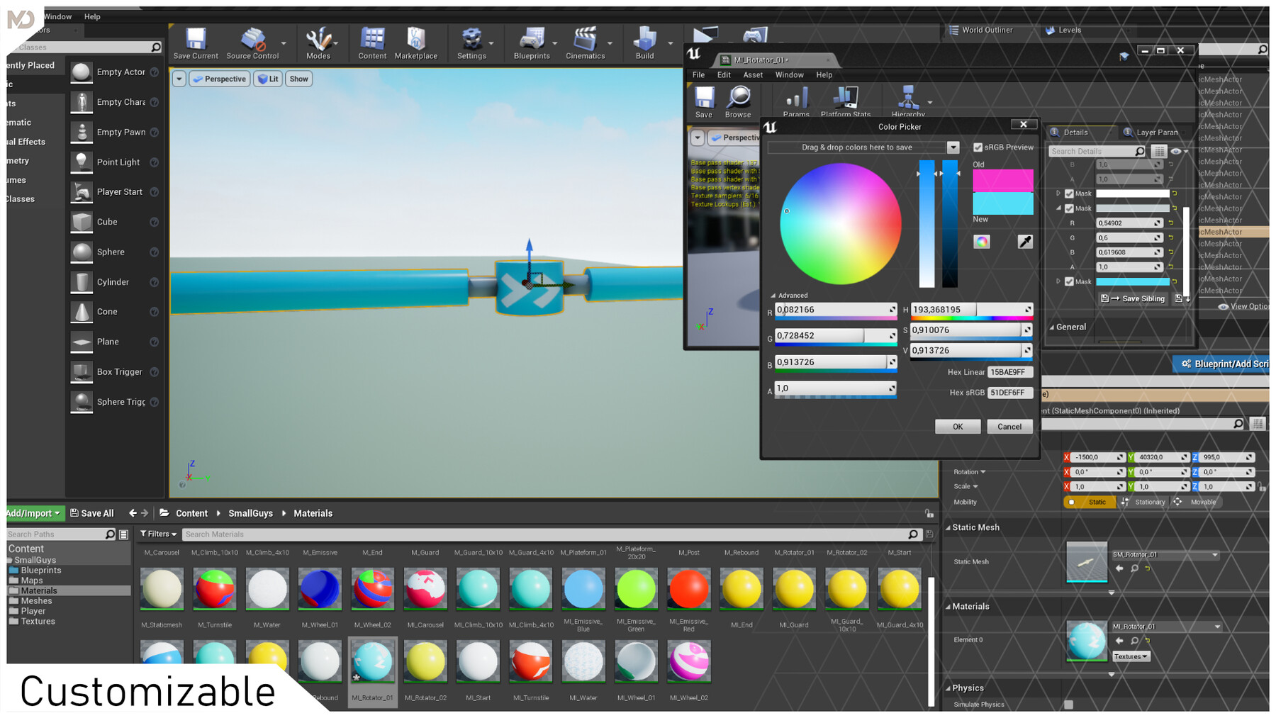 Artstation Platform Obstacle Course Unreal Engine Game Assets