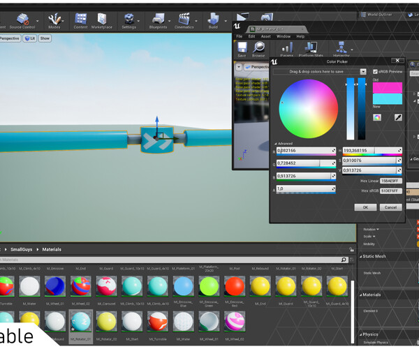 Artstation Platform Obstacle Course Unreal Engine Game Assets