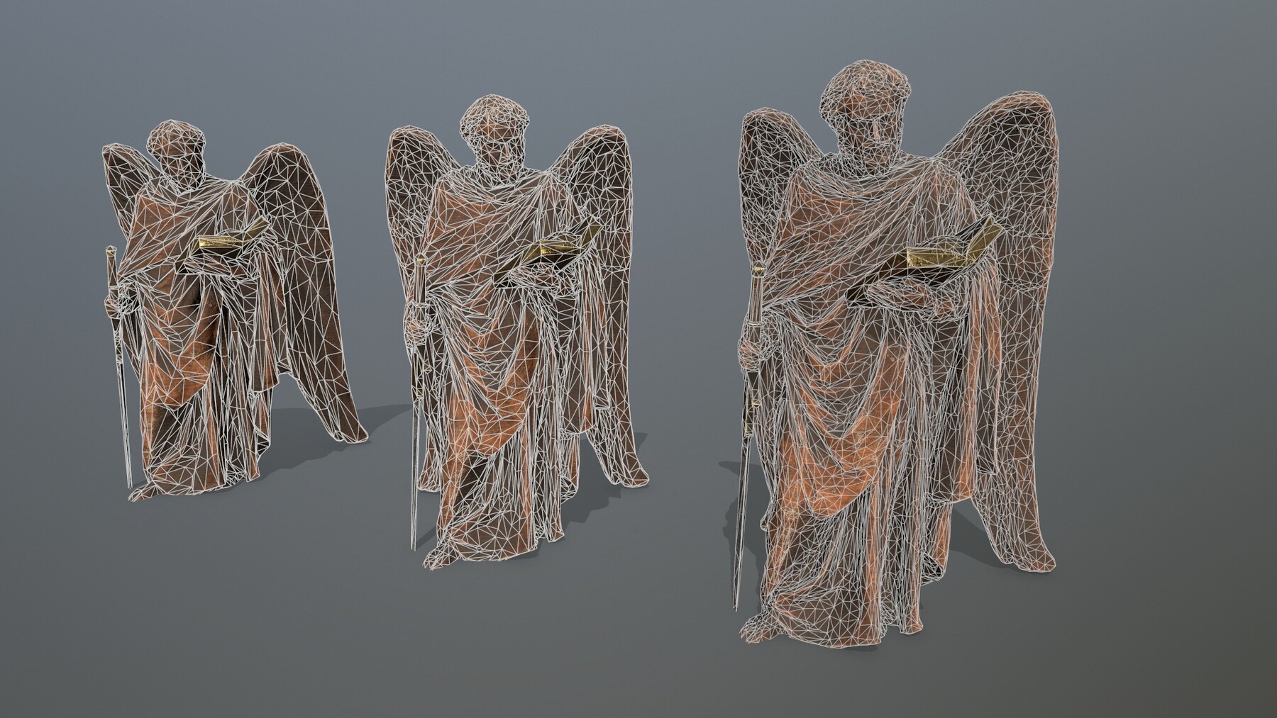 ArtStation - Old Man Statue | Game Assets