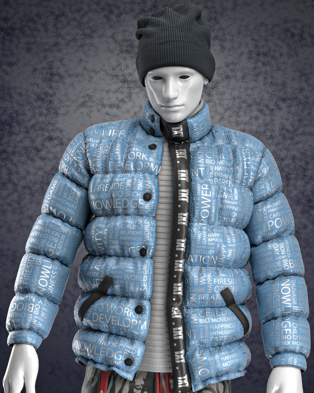 ArtStation - Puffer jacket No.1 : Substance Painter Project | Game Assets