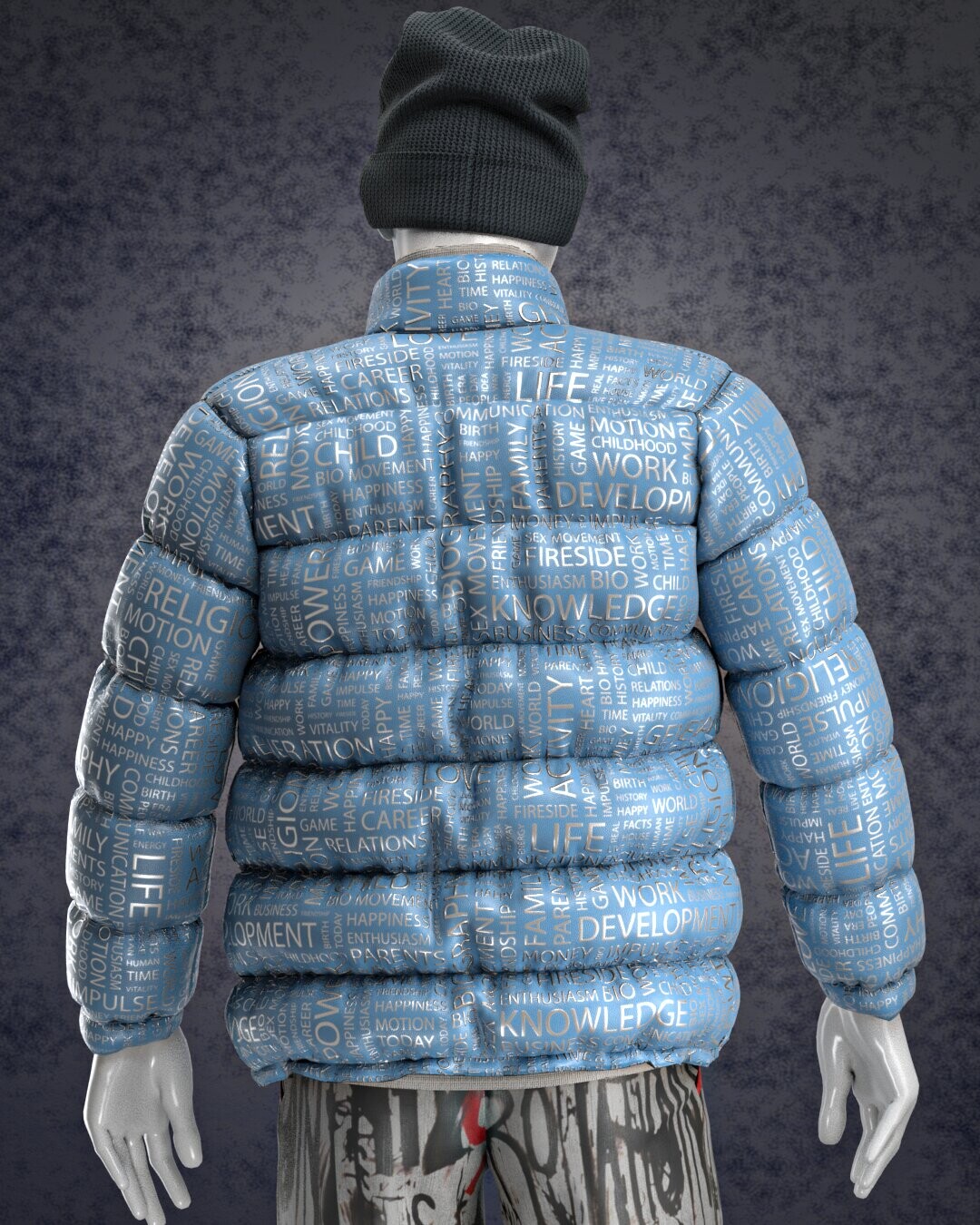 ArtStation - Puffer jacket No.1 : Substance Painter Project | Game Assets