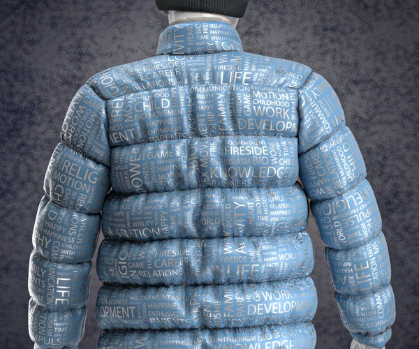 ArtStation - Puffer jacket No.1 : Substance Painter Project | Game Assets
