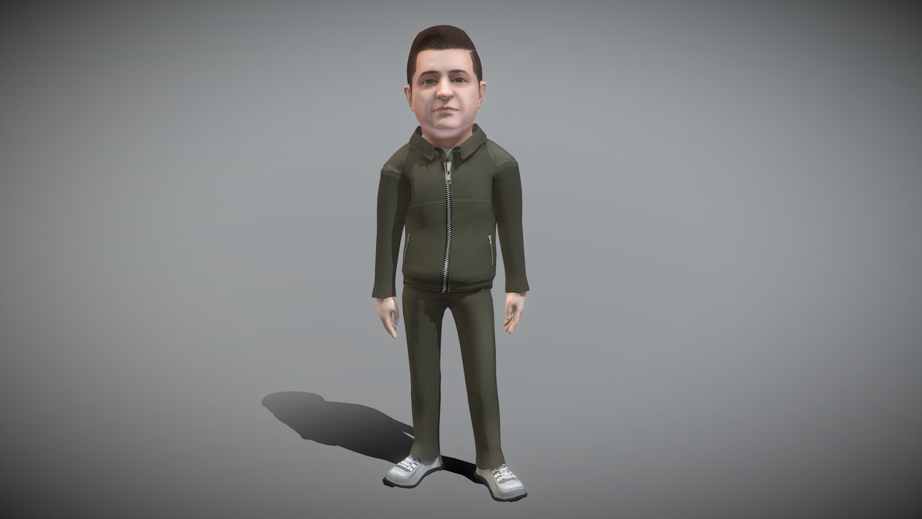 ArtStation - Cartoon Zelenskyy | Resources