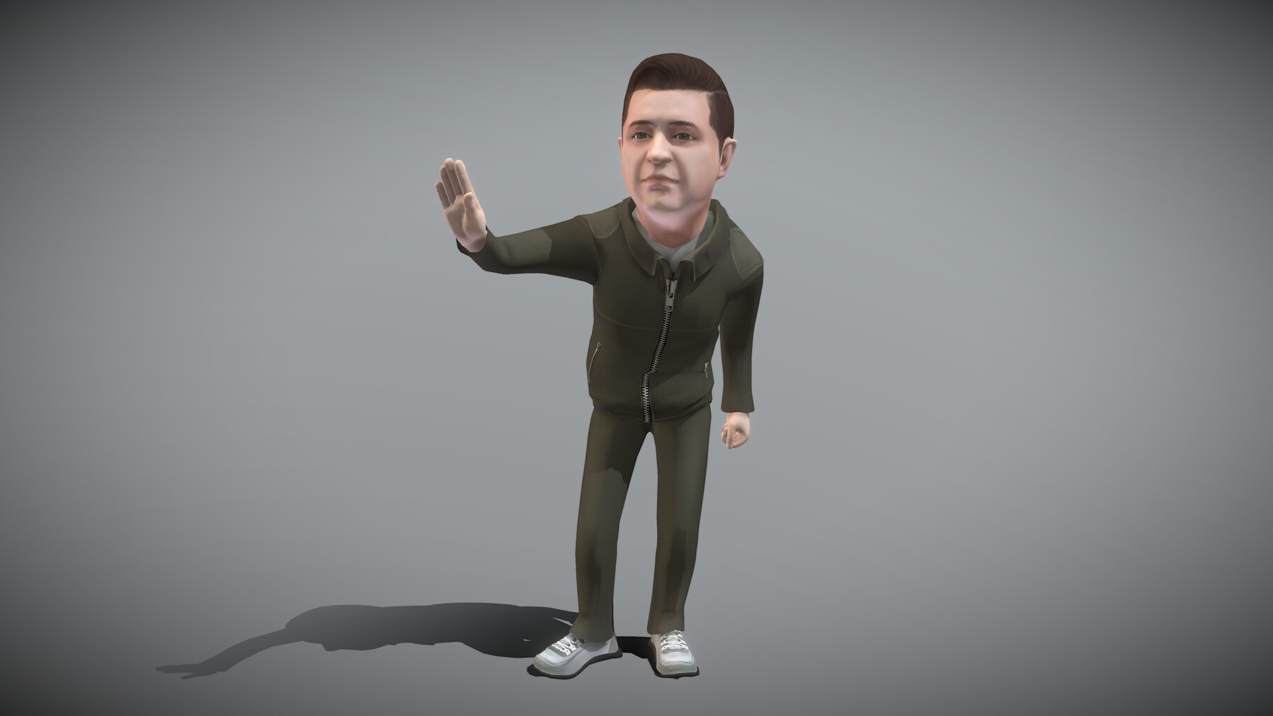ArtStation - Cartoon Zelenskyy | Resources