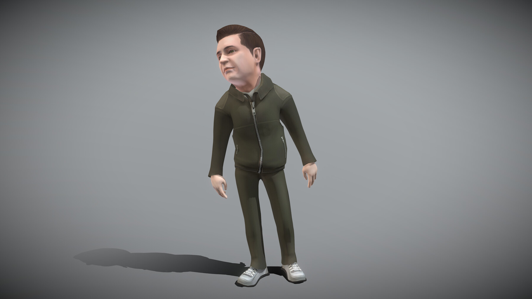 ArtStation - Cartoon Zelenskyy | Resources