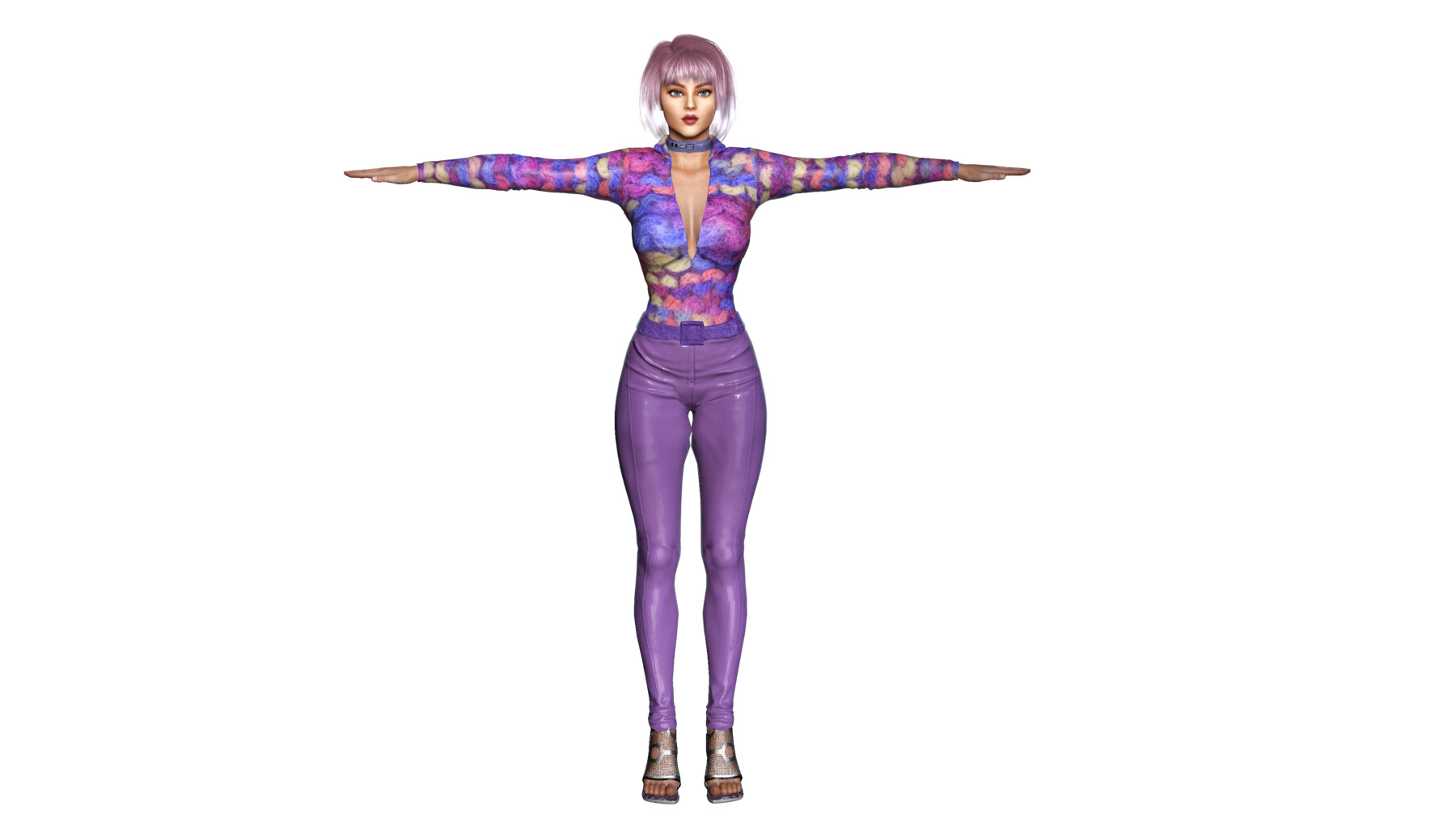 ArtStation - AAA 3D REALISTIC BARBIE GIRL CHARACTER - BARBIE SHARON ...