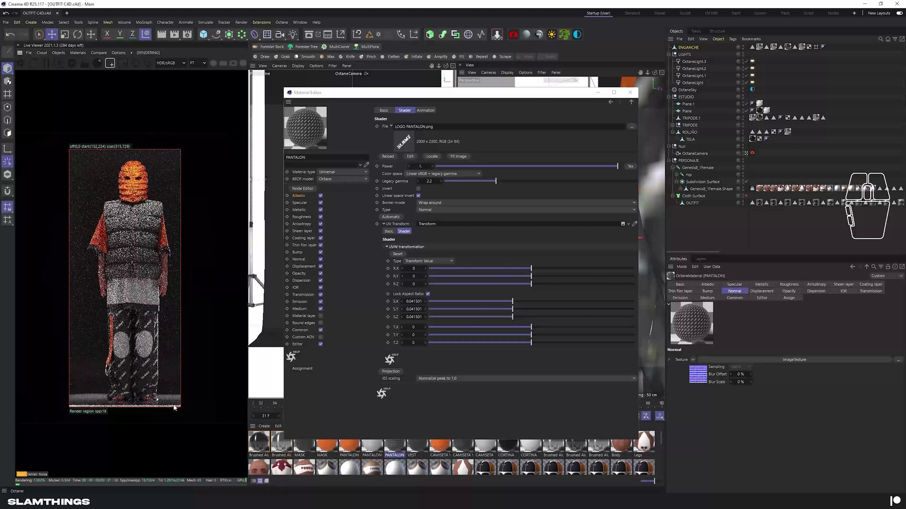 ArtStation - From 0 TO FINAL DIGITAL FASHION render - Daz / Clo 3D ...