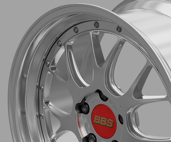 ArtStation - BBS LM-R Rim/Wheel 3D Model | Resources