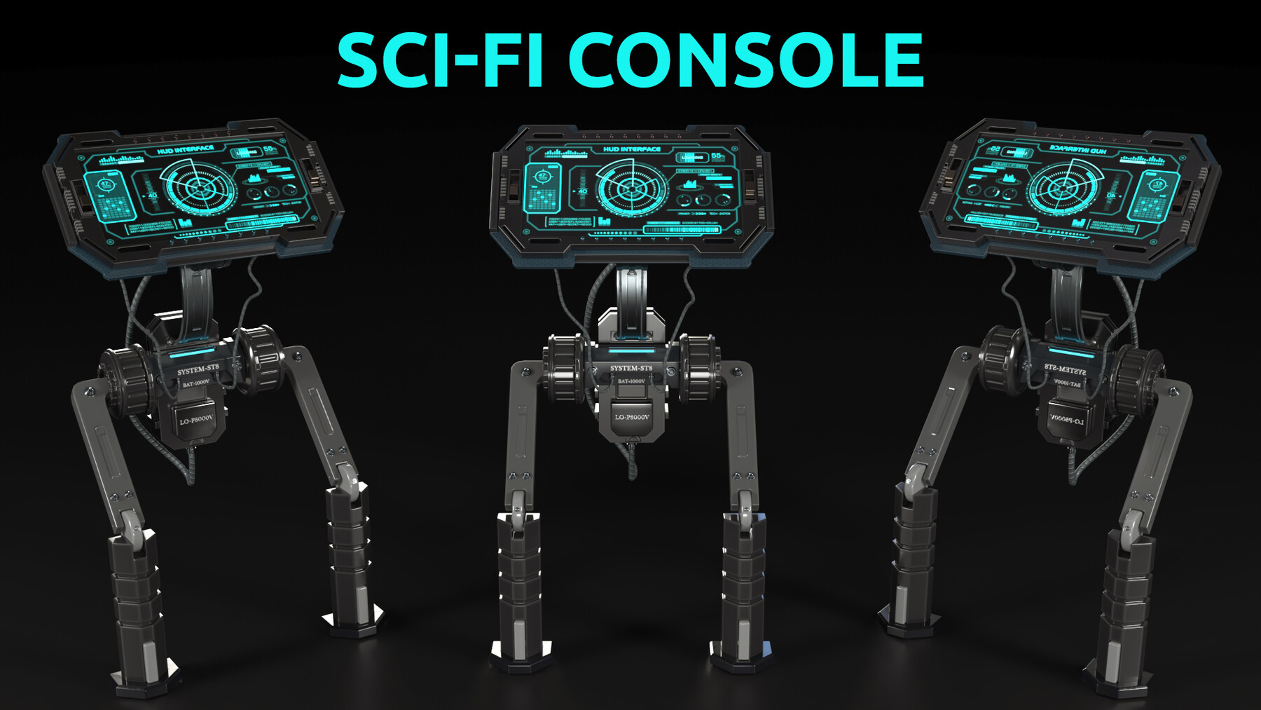 ArtStation - scifi Console - scifi panel 3D model | Resources ArtStation - scifi Console - scifi panel 3D model | Resources
