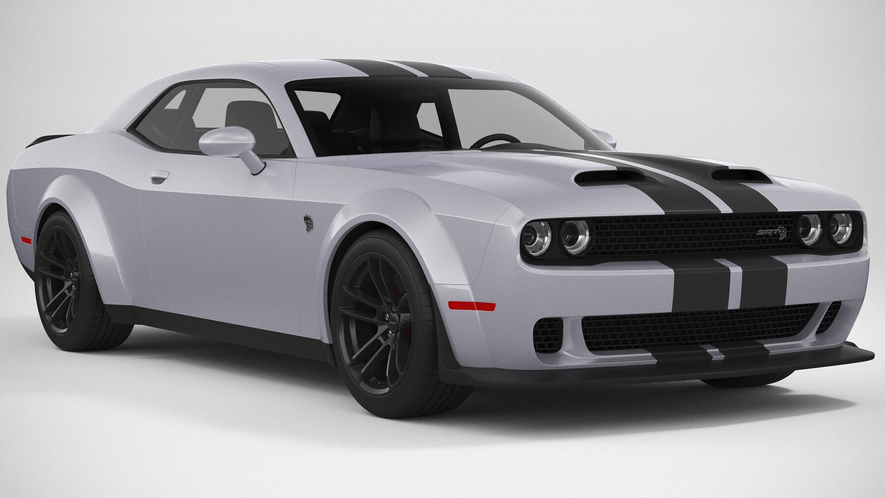ArtStation - Dodge Challenger Hellcat Widebody 2022 | Resources