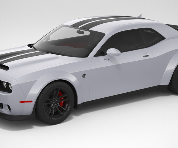 ArtStation - Dodge Challenger Hellcat Widebody 2022 | Resources