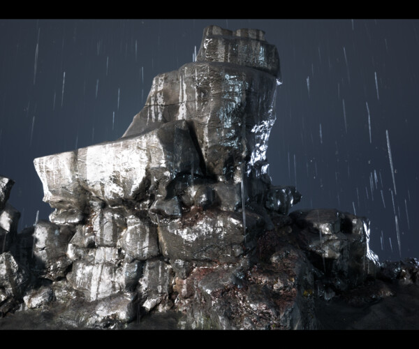 ArtStation - Unreal 5 - Water Flow Simulation Material | Game Assets