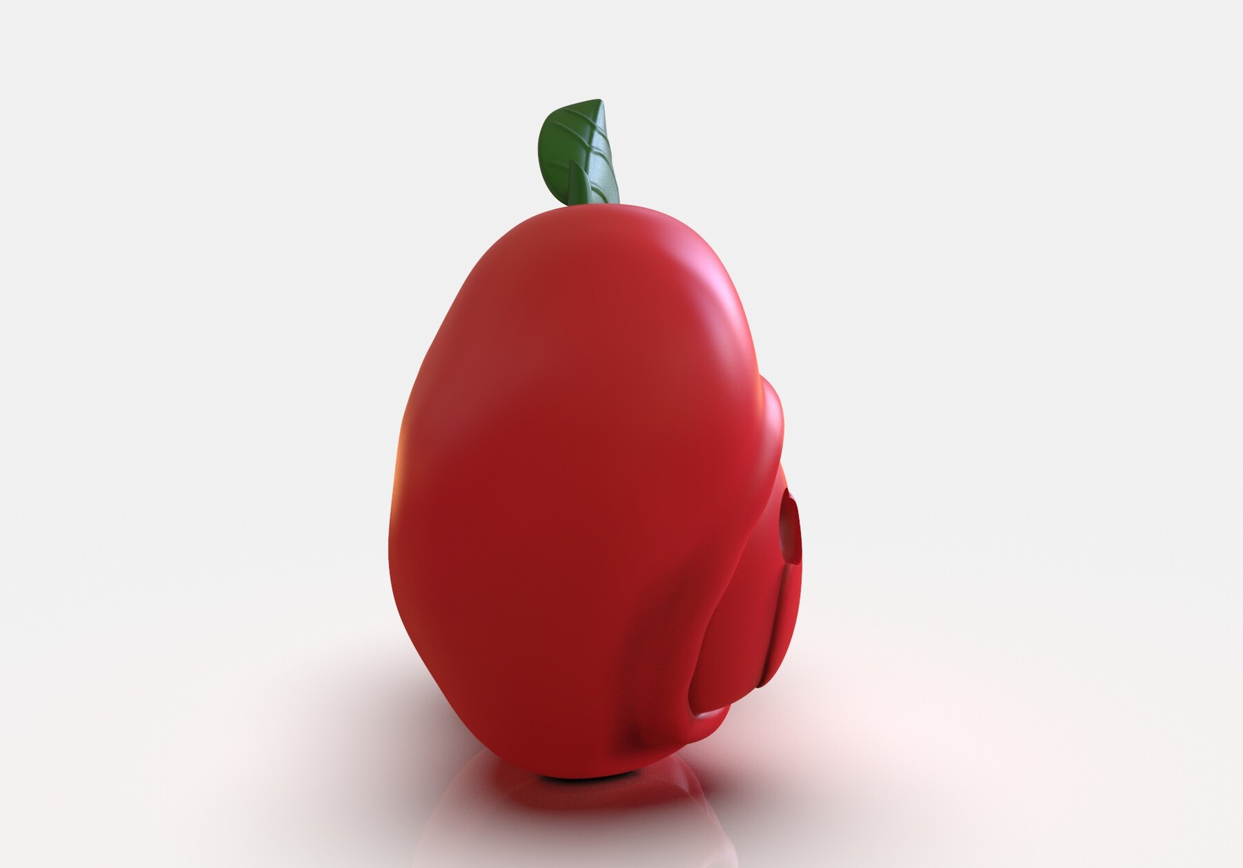 ArtStation - Stylized Little Apple Figurine | Resources