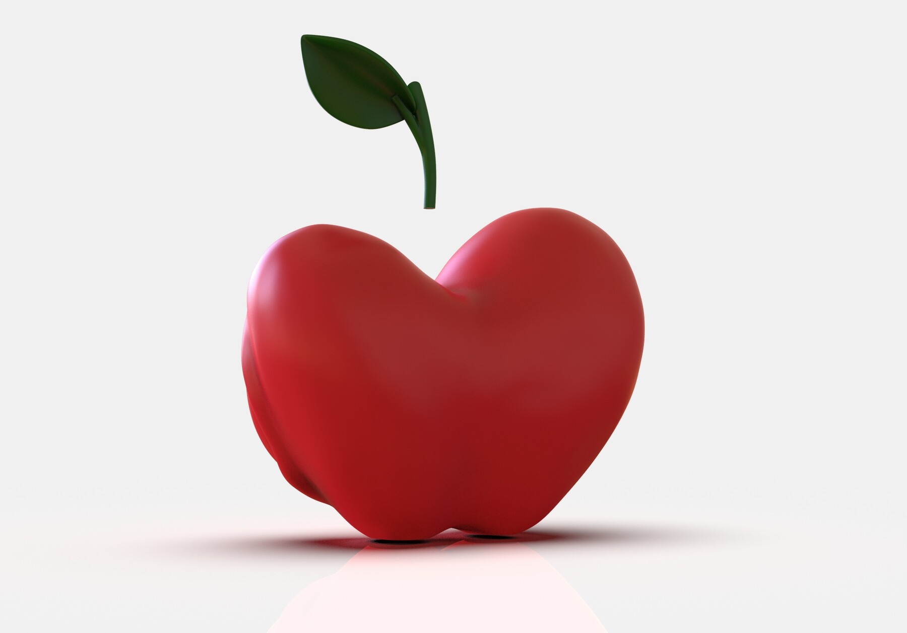 ArtStation - Stylized Little Apple Figurine | Resources