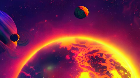 ArtStation - Planet Explosion | Artworks
