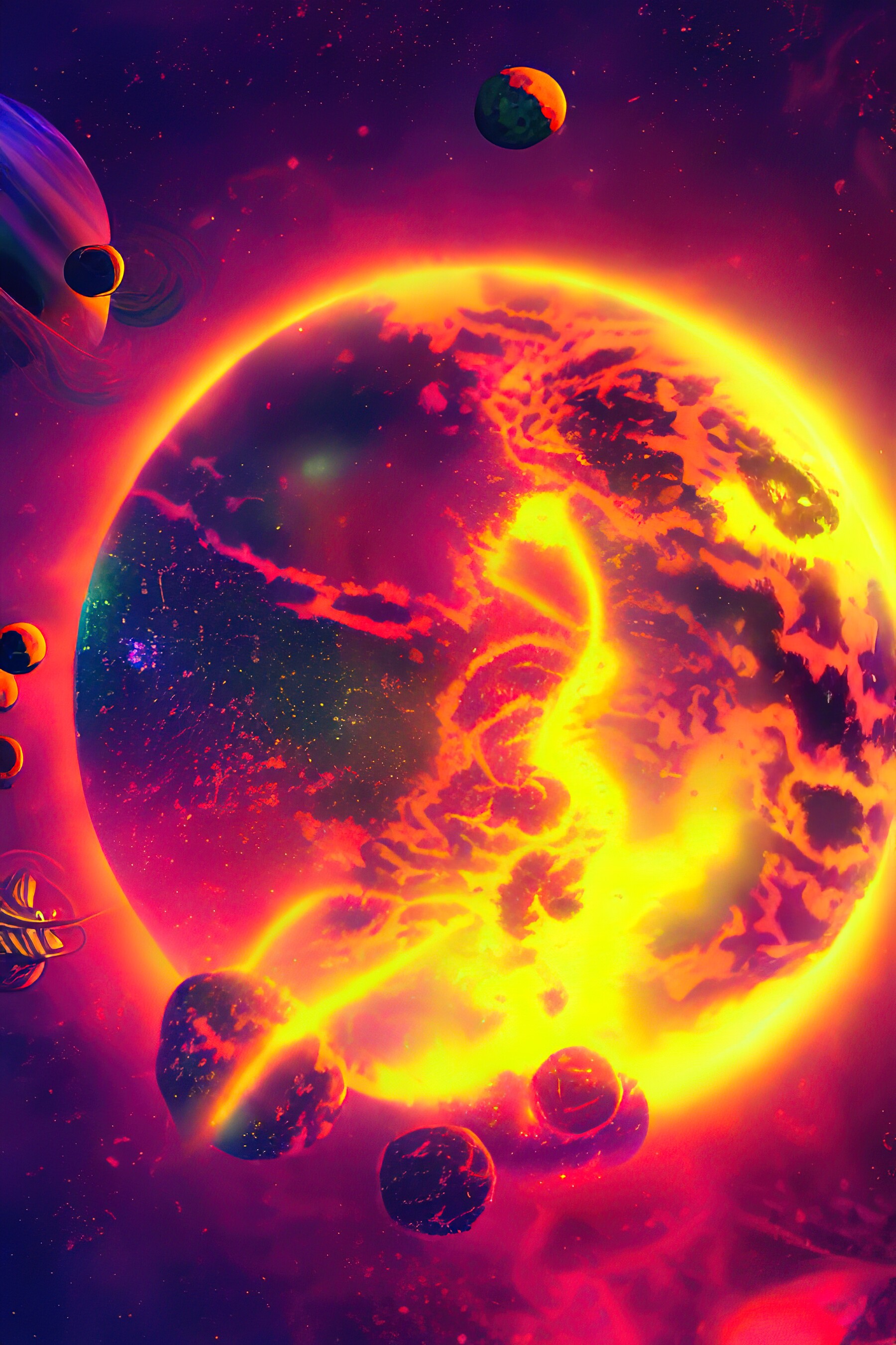 ArtStation - Planet Explosion | Artworks