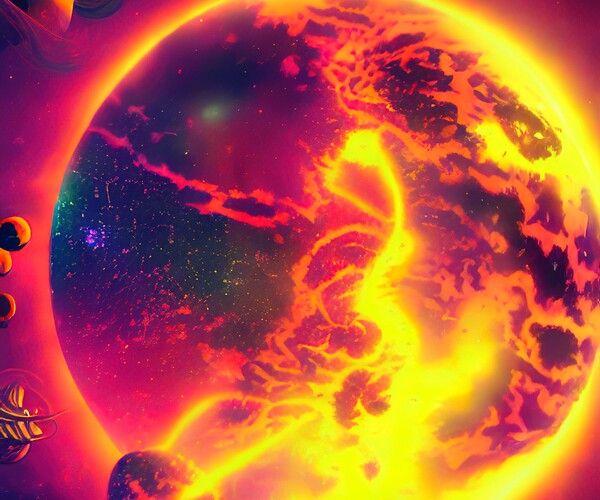 ArtStation - Planet Explosion | Artworks