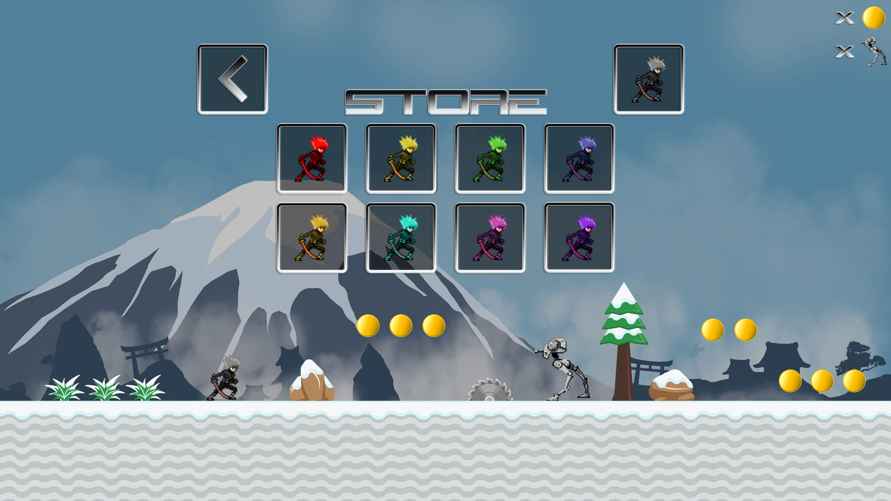 ArtStation - 2D Platformer Endless Sidescroller Template Unity Source Code | Game Assets