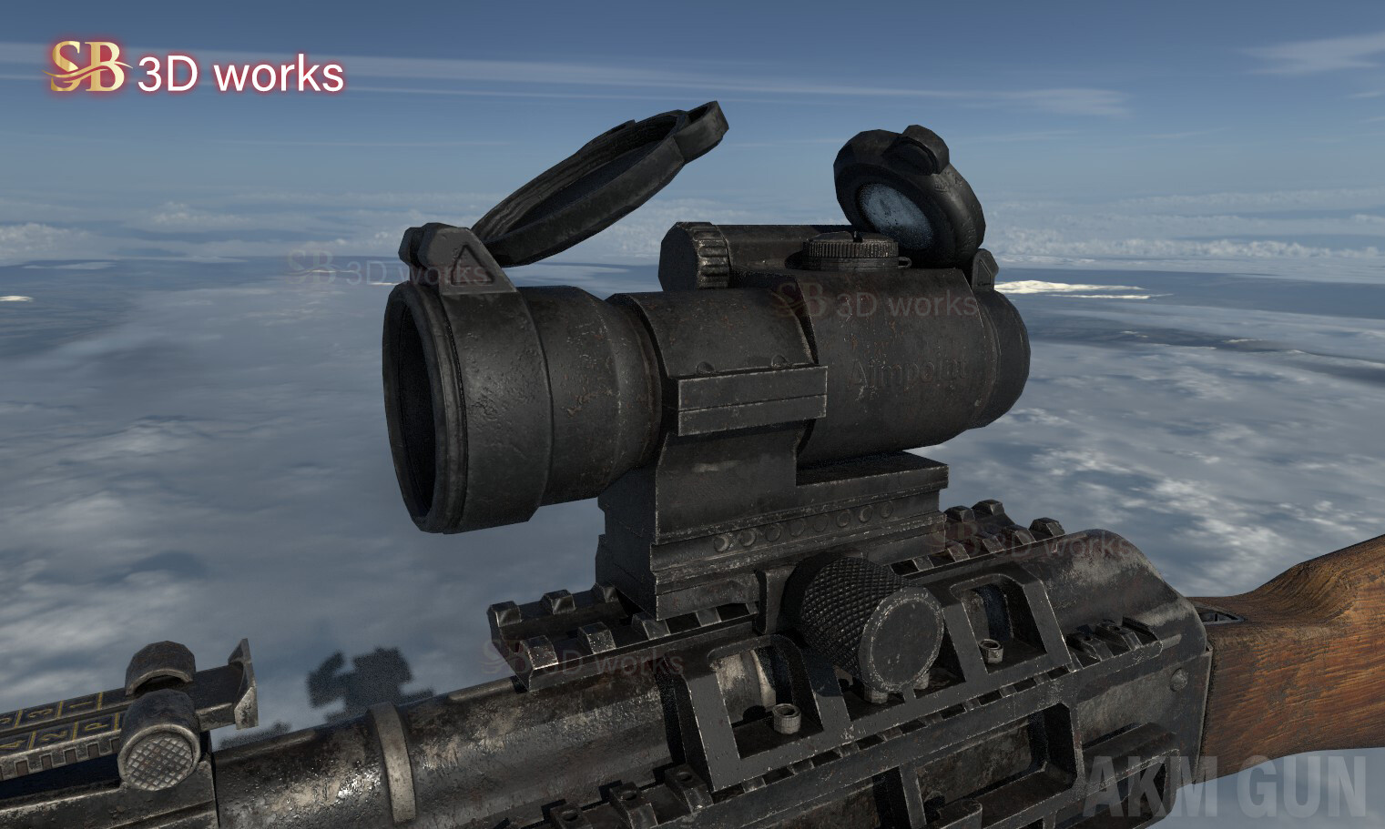 ArtStation - AKM Gun | Game Assets