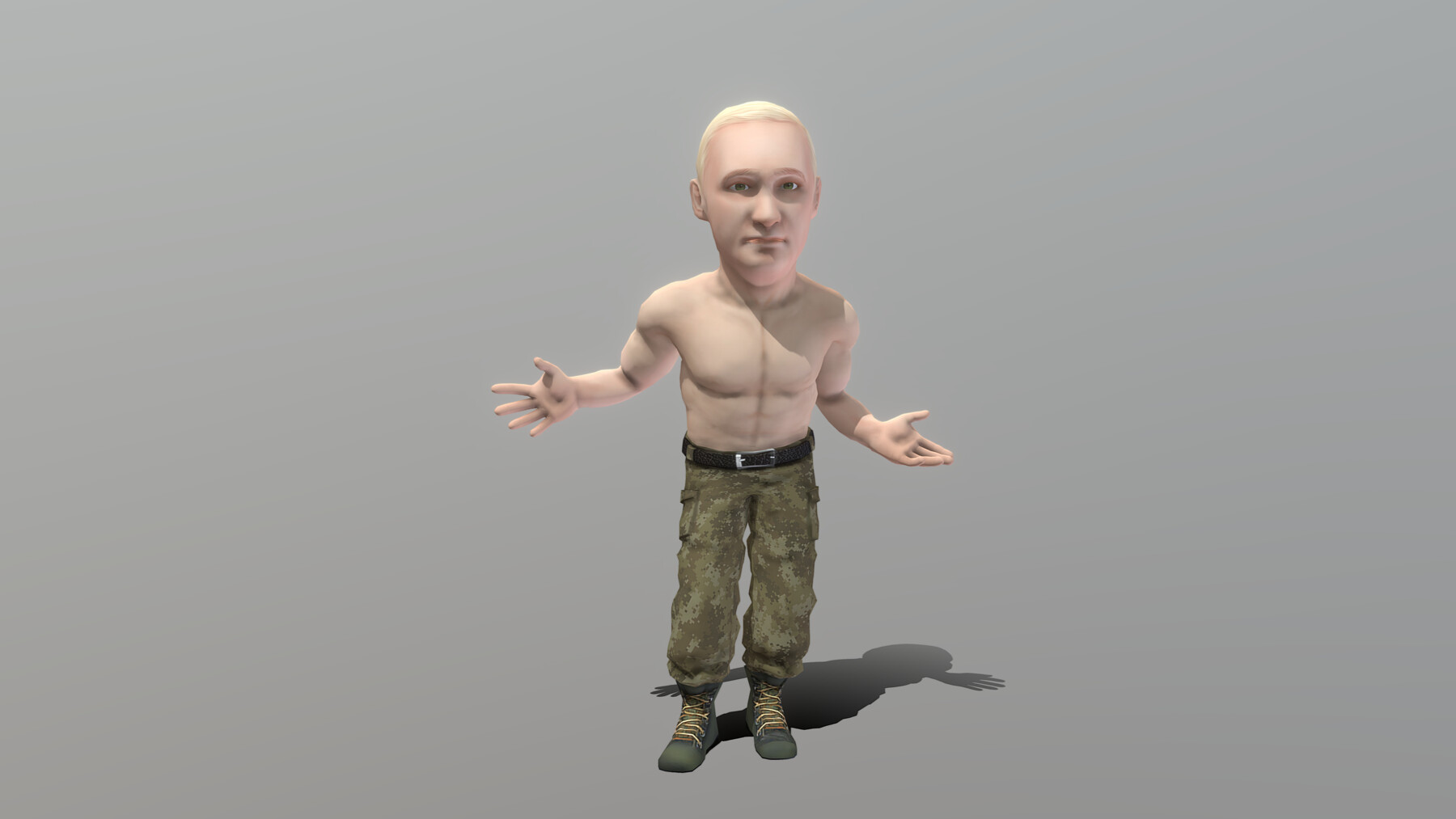 ArtStation - Cartoon Putin | Resources