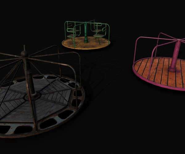 ArtStation - Carousel Set | Game Assets