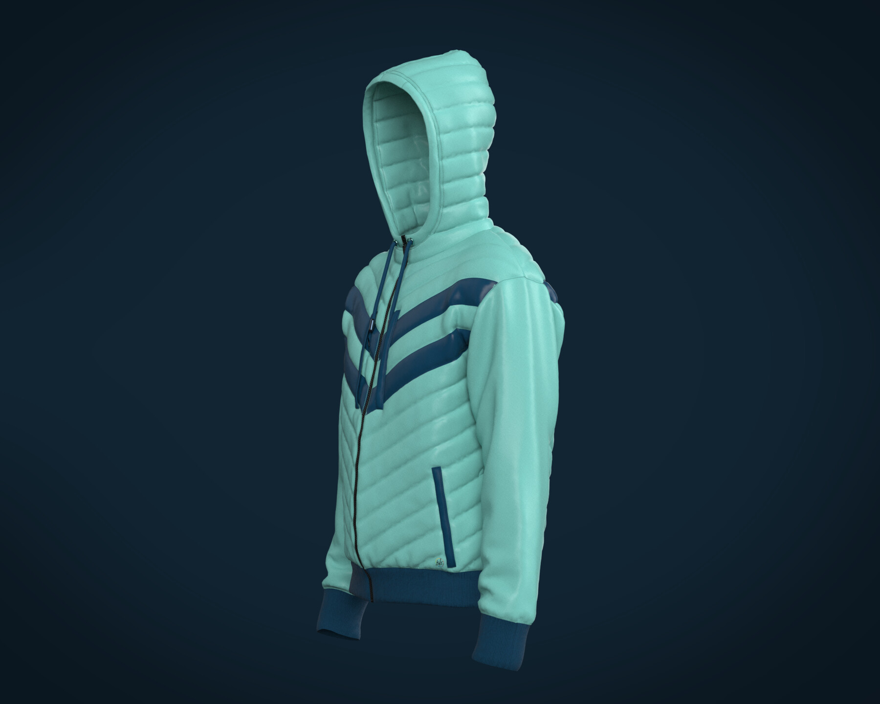 ArtStation - Men's Ski Jacket | Resources