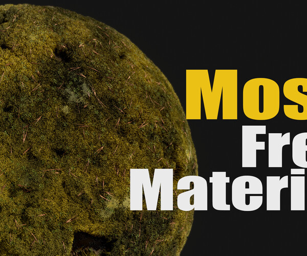 ArtStation - Moss Material - Substance Painter | Resources