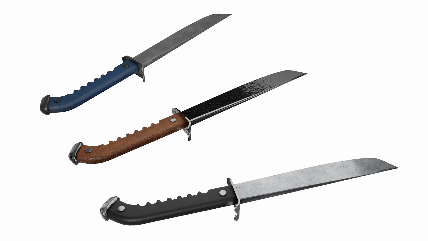 ArtStation - Dagger 3D Model Set | Game Assets