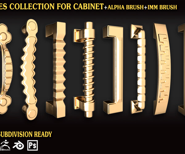ArtStation - Handles_Collection_For_Cabinet_Vol_02 | Resources
