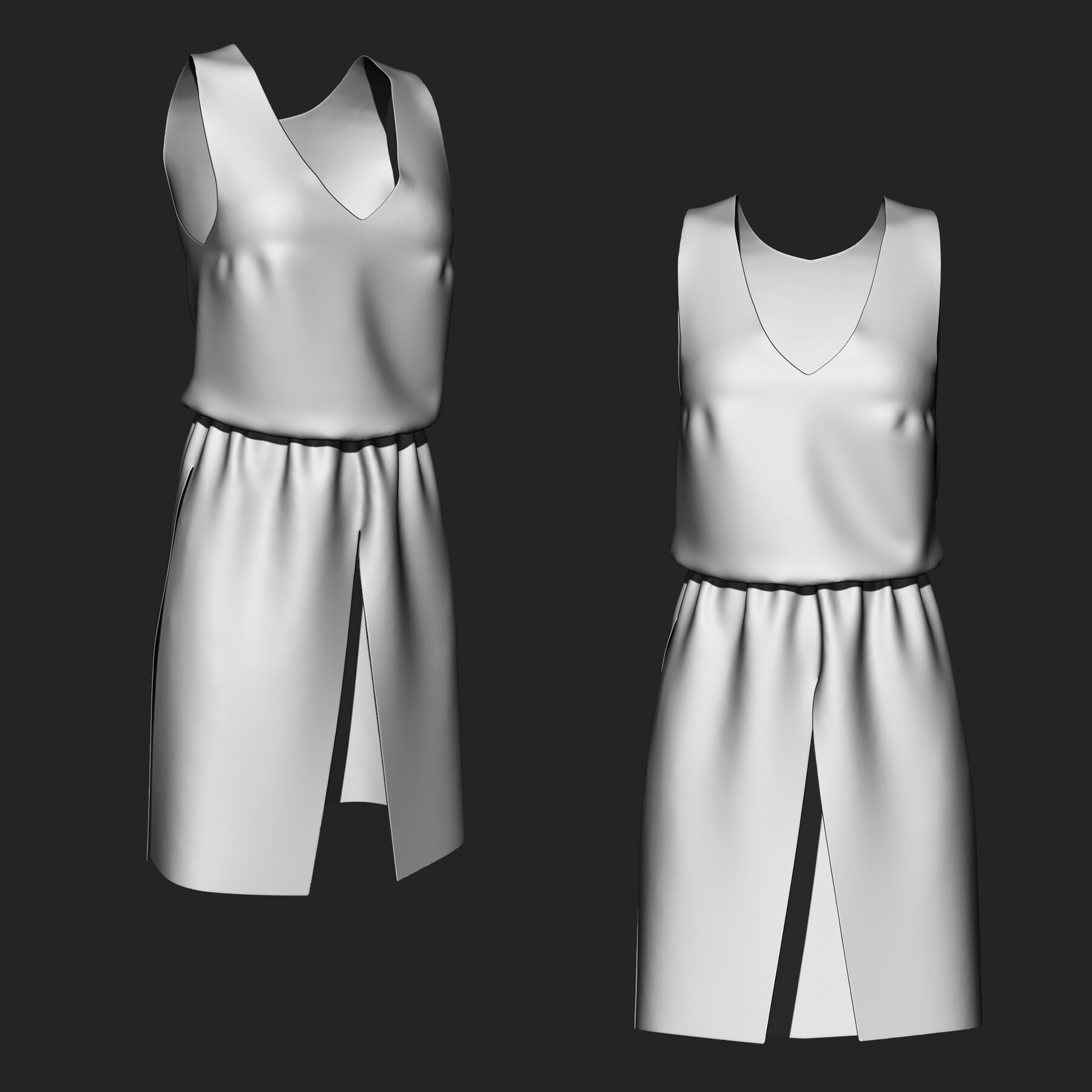 ArtStation - Clothes Collection IMM Brush Pack 20 in One | Brushes