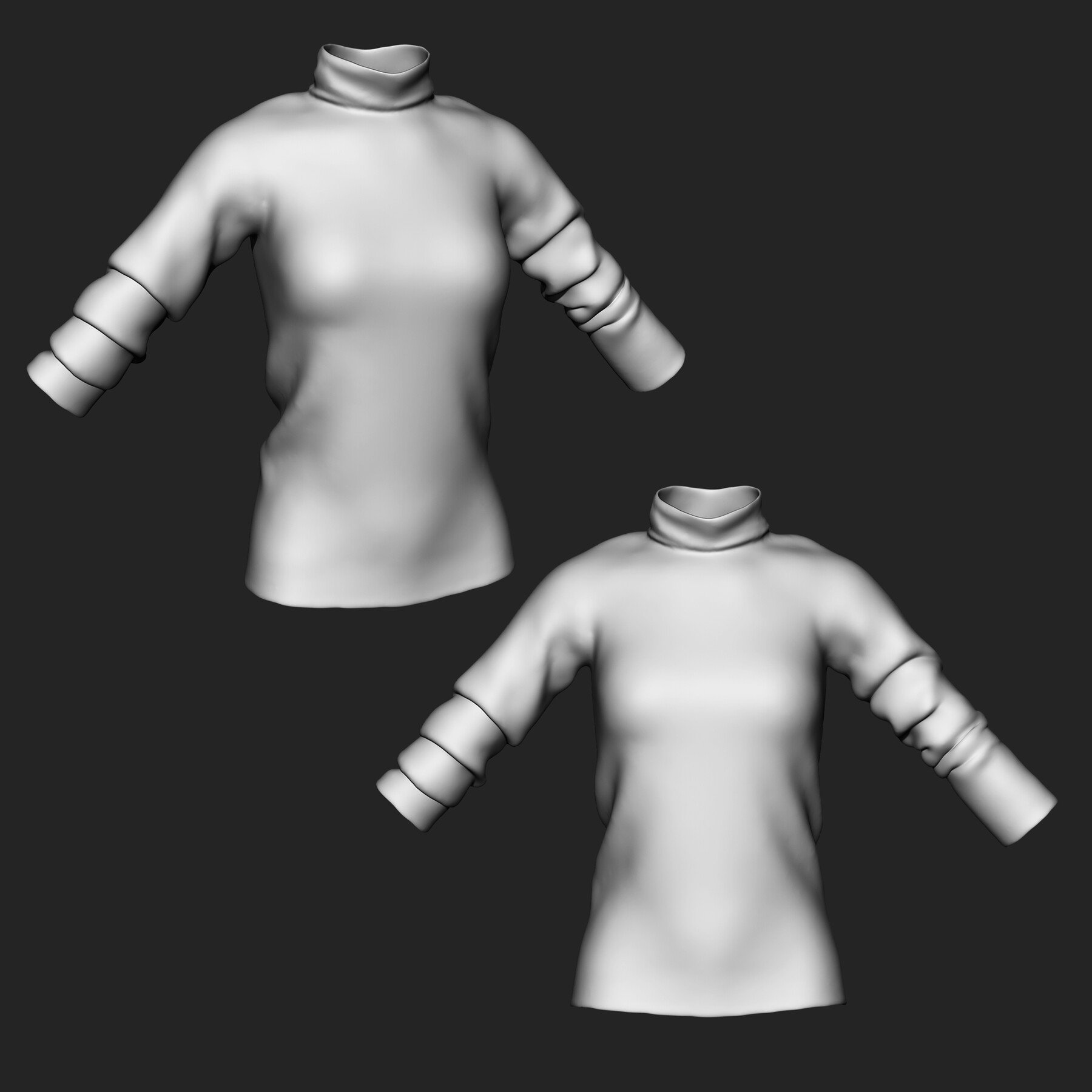 ArtStation - Clothes Collection IMM Brush Pack 20 in One | Brushes