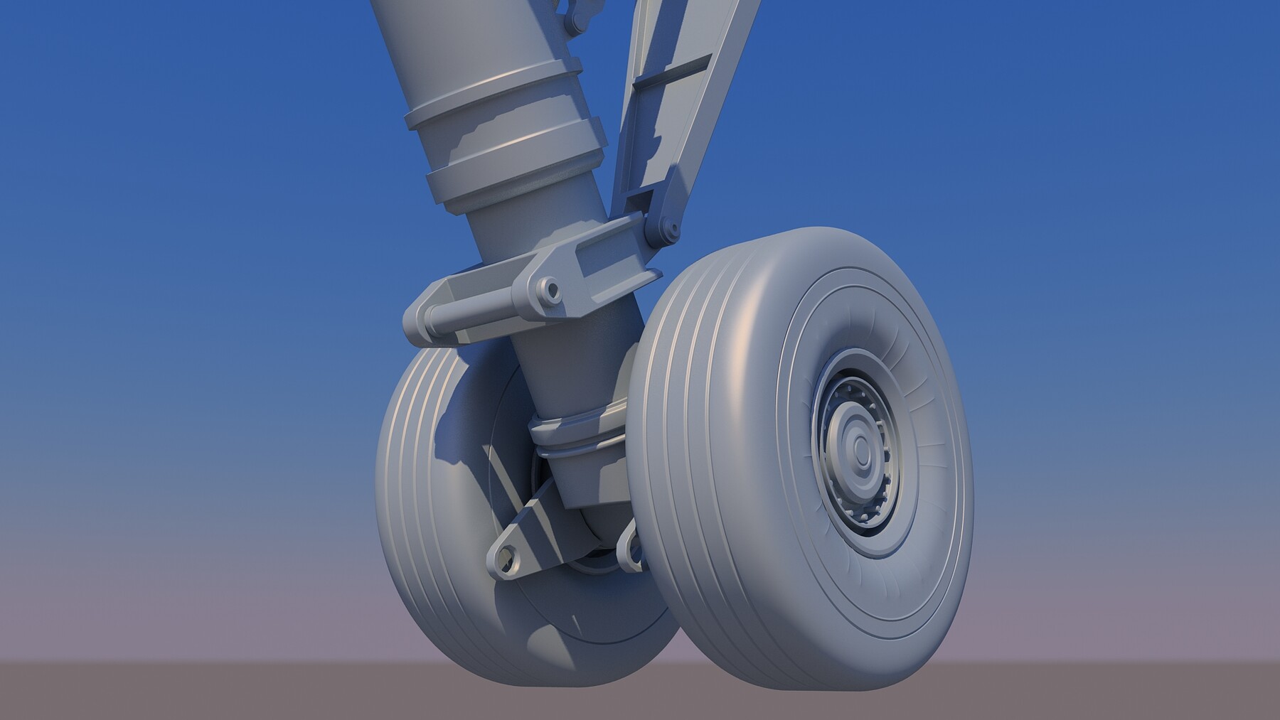 ArtStation - Landing gear - Chassis | Resources