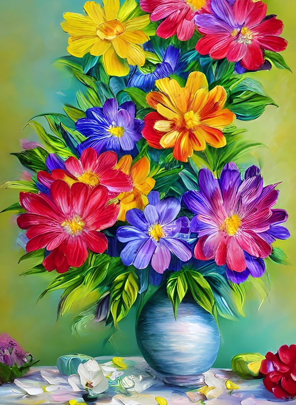 ArtStation - Colorful Flowers 6 | Artworks