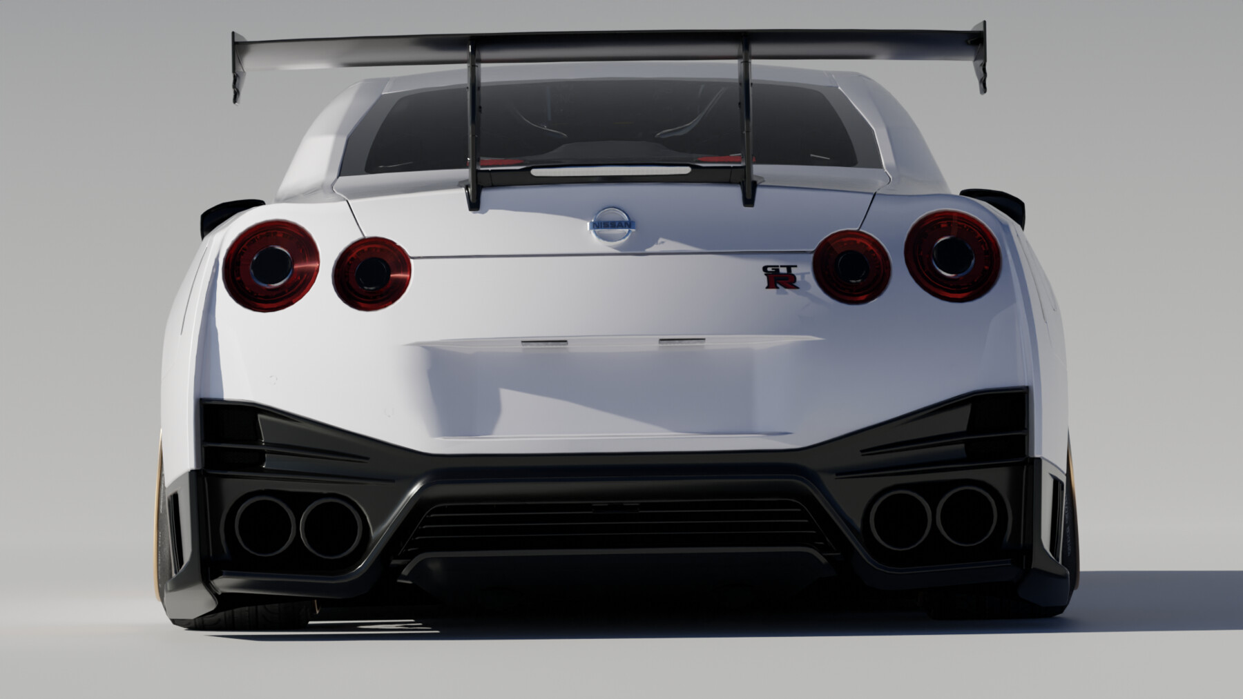 ArtStation - Nissan GT-R R35 JDM Style HIGHPOLY CUSTOM DESIGN 3D model ...