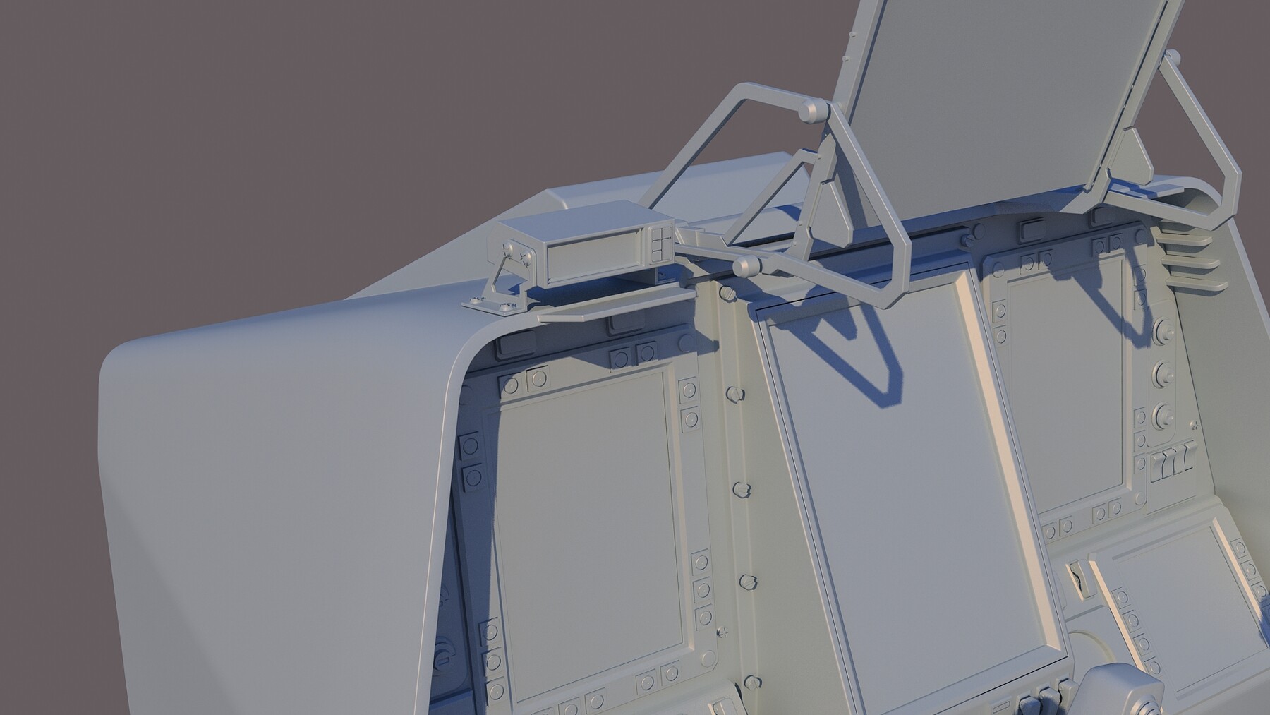 ArtStation - Aircraft cockpit control panel - EFIS | Resources