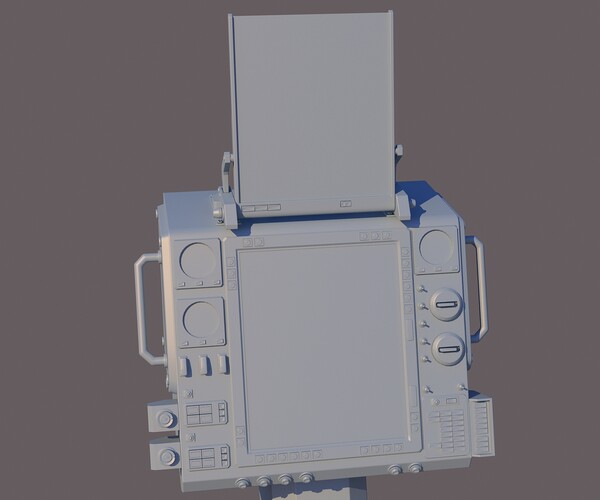 ArtStation - Aircraft cockpit control panel - EFIS | Resources