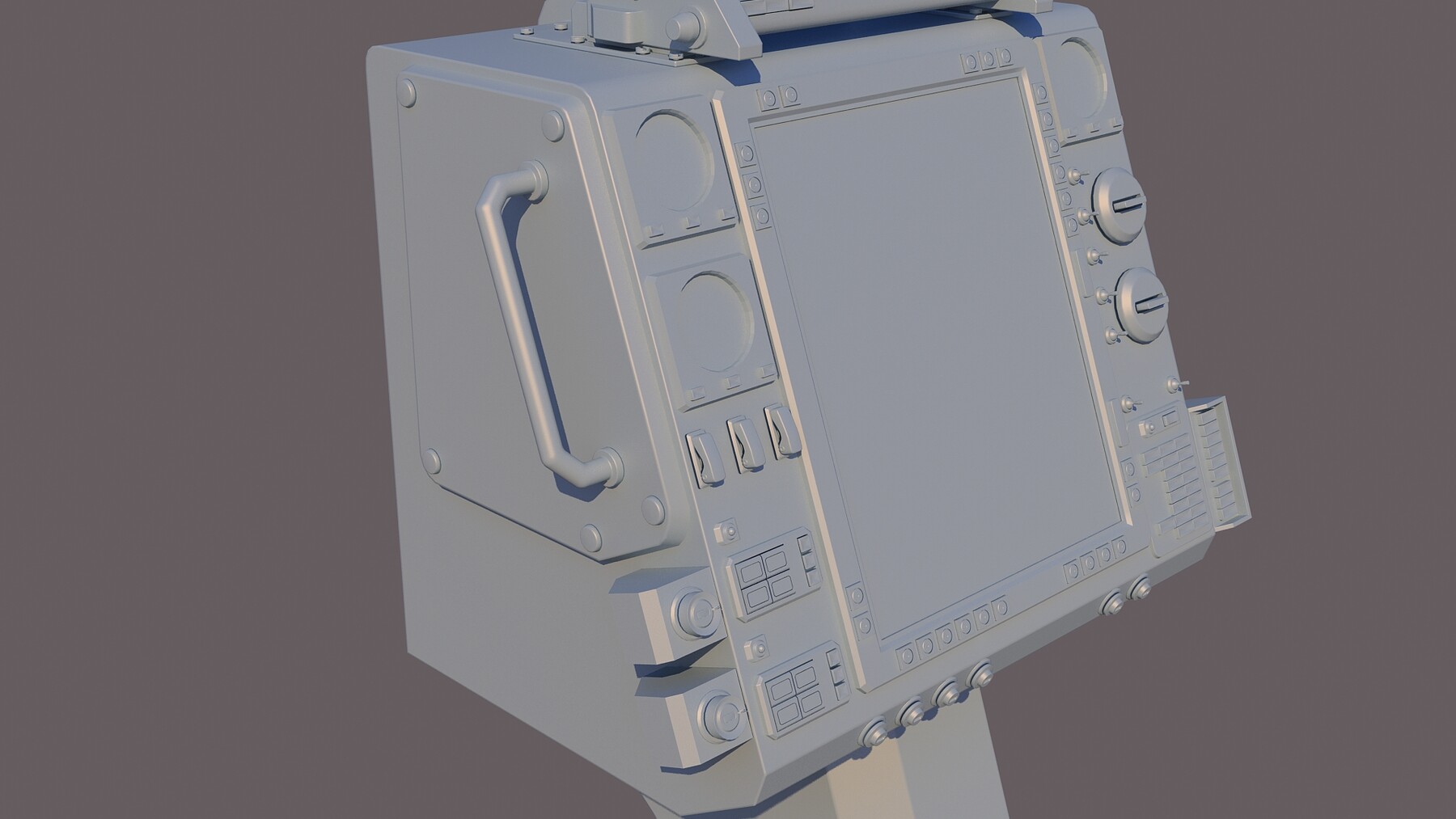 ArtStation - Aircraft cockpit control panel - EFIS | Resources