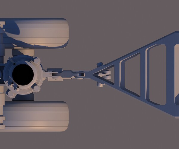 ArtStation - Landing gear - Chassi | Resources