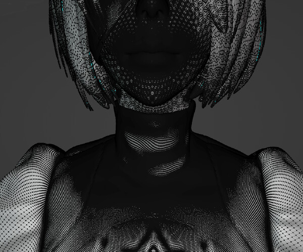 ArtStation - Nier automata 2b | Game Assets