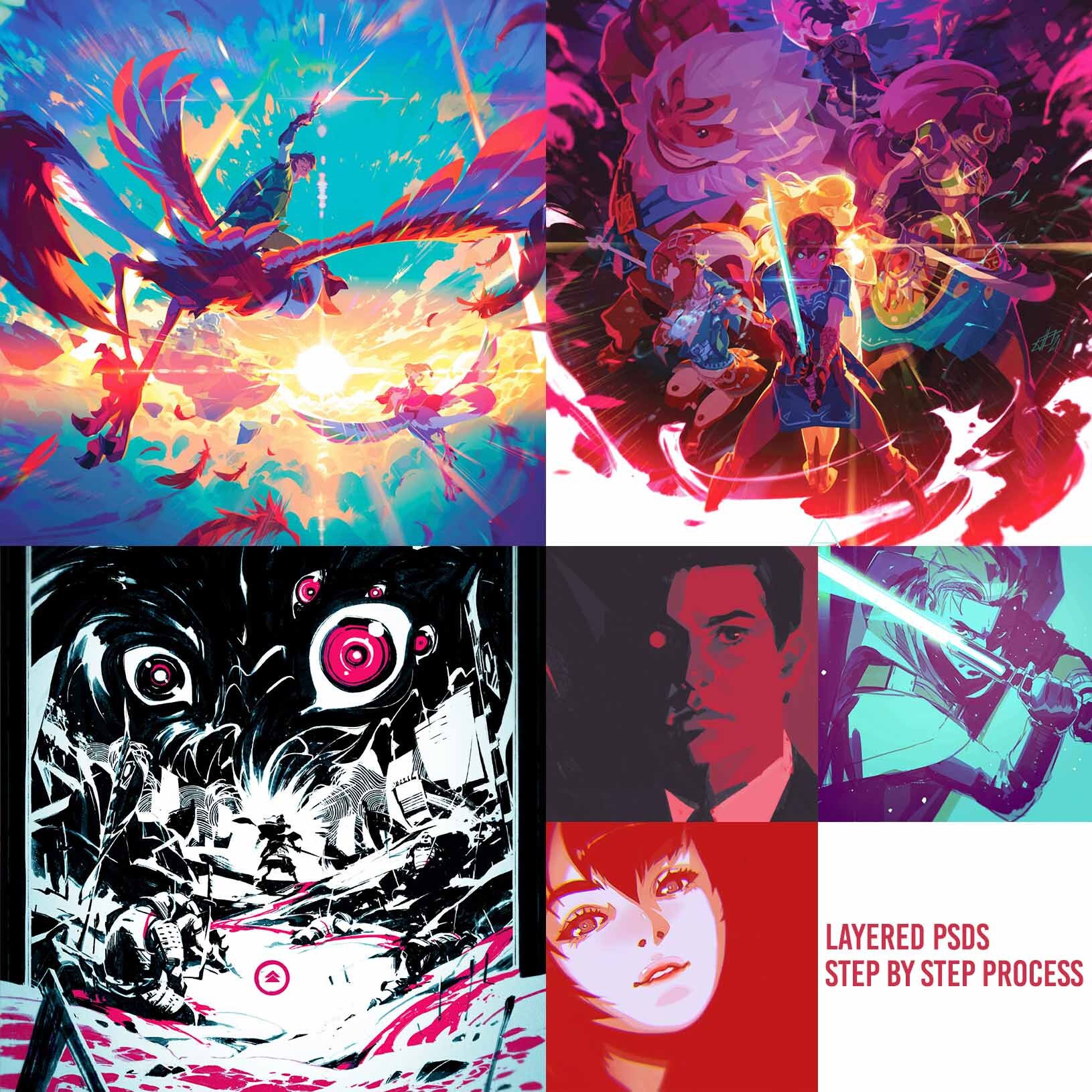 ArtStation - Making COVER ART | Tutorials