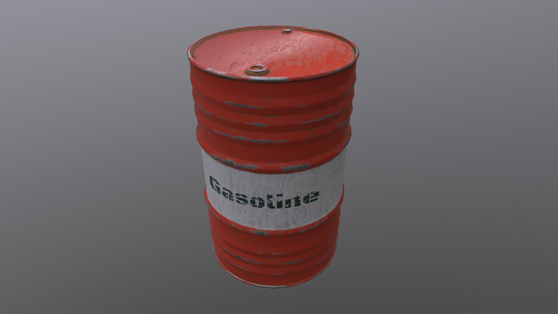 ArtStation - Gasoline Barrel | Game Assets