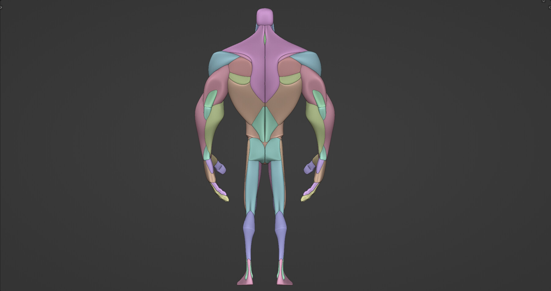 ArtStation - Stylized Big Guy Anatomy Blockout V2 | Resources